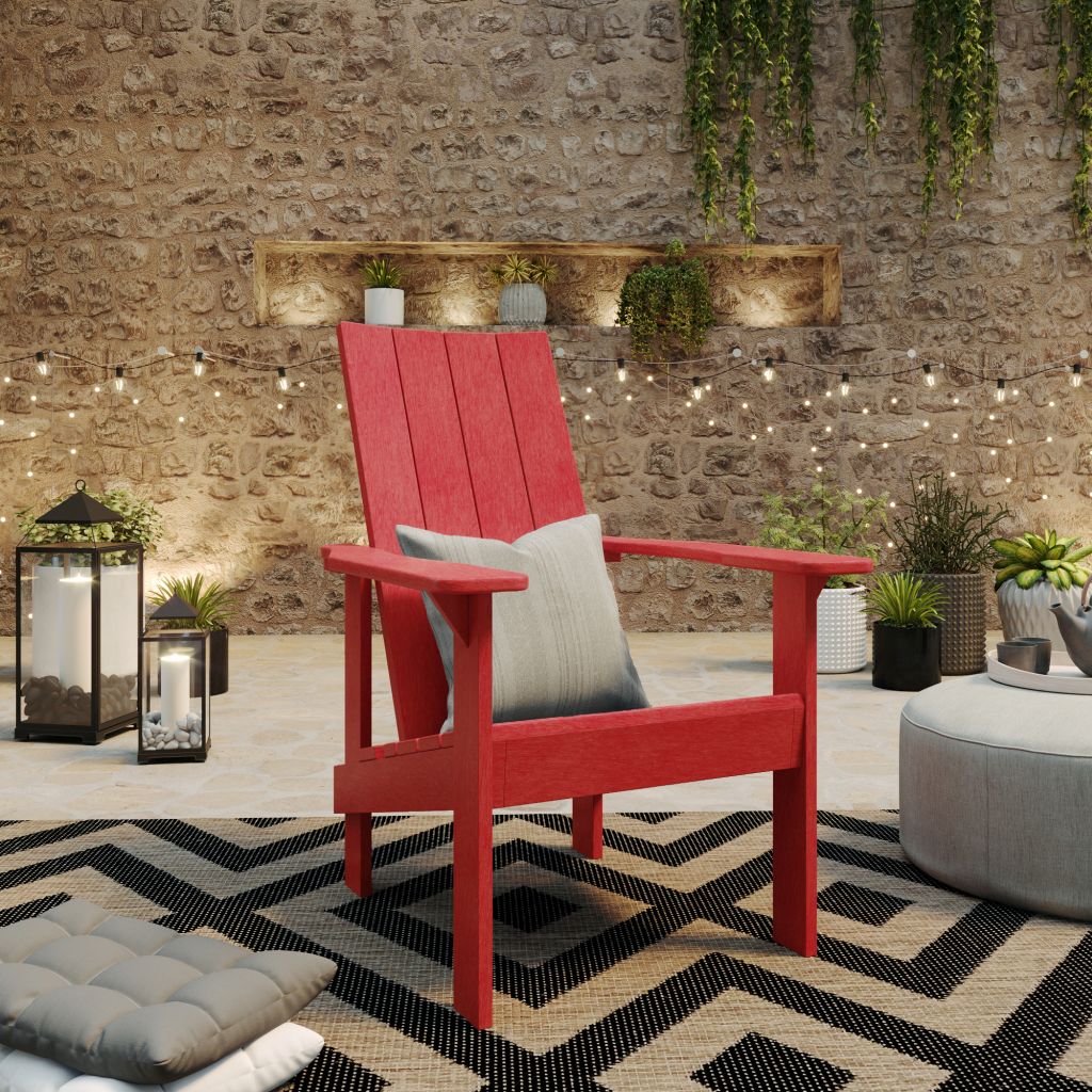 Modern Adirondack Chair - C.R. Plastics